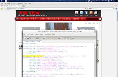 How To Remove Maximized Windows Titlebar In Gnome Shell ~ Web Upd8