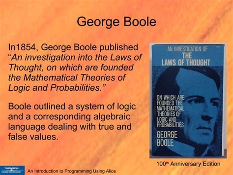 Ch 5 Boolean Logic Ppt Programming Languages Computing