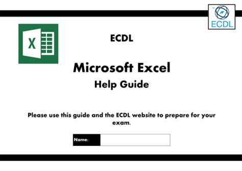 Ecdl Spreadsheets Homework Tasks And Revision Guide Teaching Resources