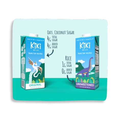 Kiki Milk Unsweetened Kiki Milk 32 Fl Oz Pack Of 6 32oz Pack Of 6