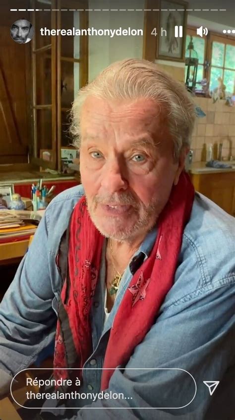 Photo Alain Delon Son Fils Anthony Partage Des Souvenirs émouvants De