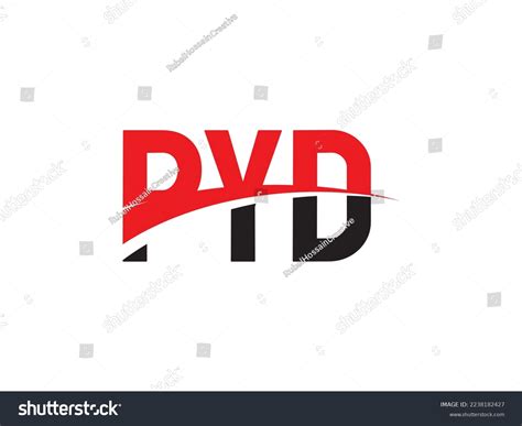 Pyd Letter Initial Logo Design Vector Stock Vector Royalty Free
