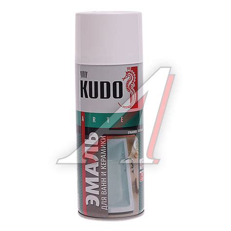 Краска для ванн белая аэрозоль 520г KUDO - KU-1301 - купить в Авто ...