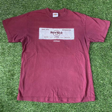 Hard Rock Cafe T Shirt Dubai” Good Condition Dm Depop