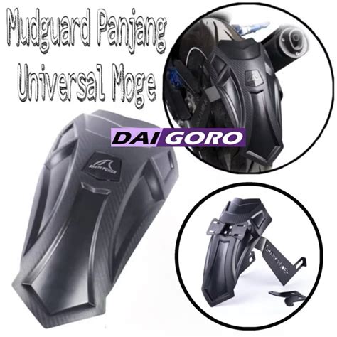 Jual Mudguard Panjang Shark Power Penahan Lumpur Moge Mud Guard Vixion