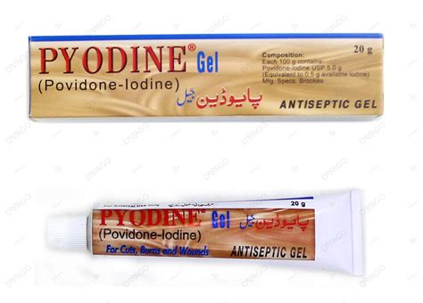 Pyodine Topical Gel 0 5 20g — Dvago®