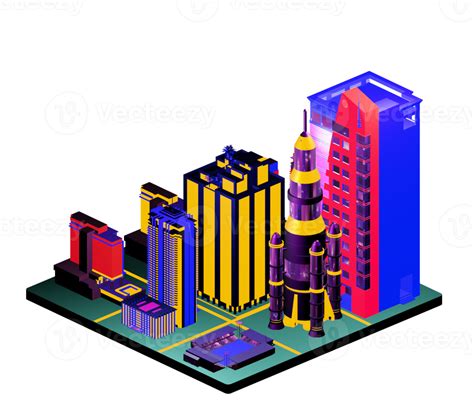 Isometric Building Arrangement 12062224 Png