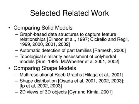 Scale Space Representation Of 3d Models And Topological Matching Ppt