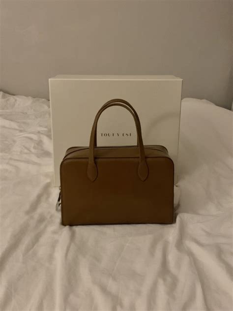 투티에toutyest 로케백 스몰 카라멜 뒷북후기디자이너브랜드낫띵리튼 골프백 비교샷 네이버 블로그