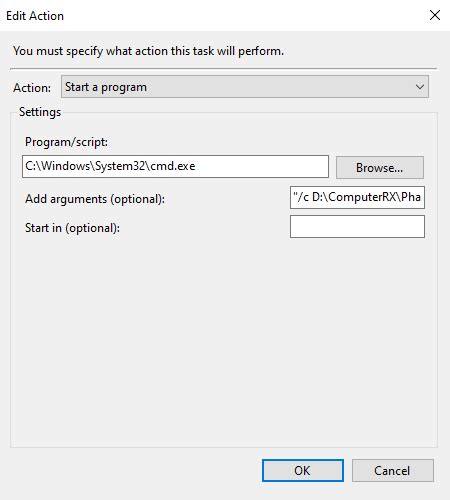 Windows Batch Files Run Through Task Scheduler Arent Working As Intended Super User