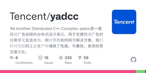 GitHub Tencent yadcc Yet Another Distributed C Compiler yadcc是一套腾讯广告自研的分布式编译系统用于支撑腾讯广告的日常