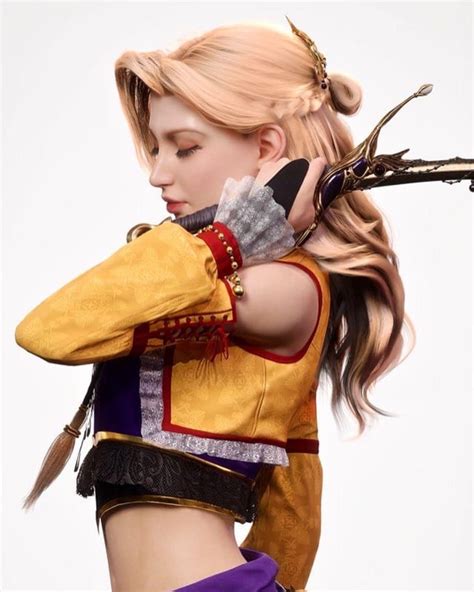 final fantasy 6 character remade in unreal engine 5 celes chere r