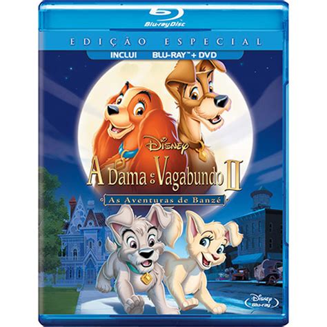 Blu ray A Dama e o Vagabundo 2 BD DVD Edição Especial