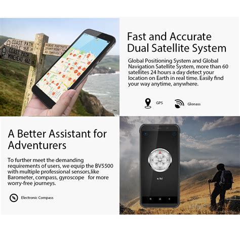 Original Blackview BV5500 Pro IP68 Waterproof 4G Mobile Phone 3GB 16GB