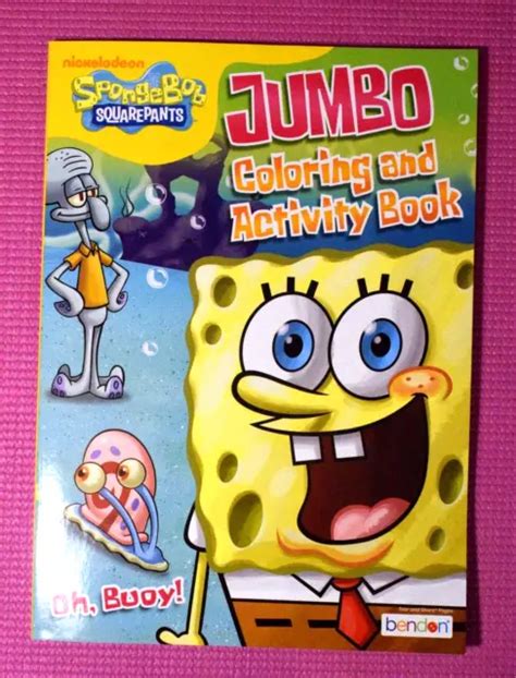 Spongebob Squarepants Jumbo Coloring And Activity Book New Ships