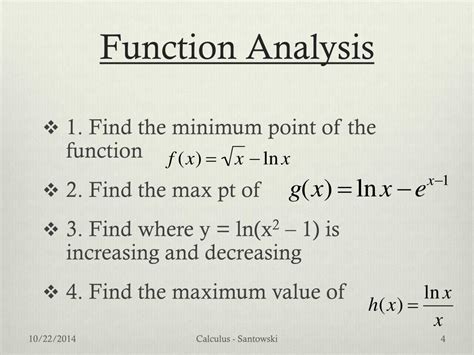 Ppt Function Analysis Of Exponential Logarithmic And Trigonometric Functions Powerpoint