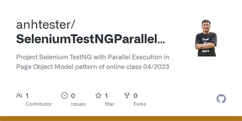 Github Anhtester Seleniumtestngparallel Project Selenium