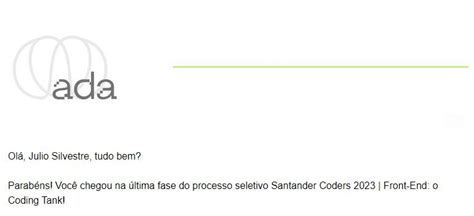 Julio Silvestre No Linkedin Eusouada Tecnologia Santander Frontend