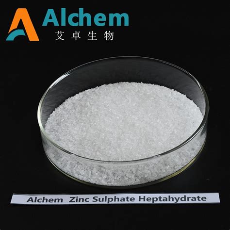 China Zinc Sulphate Heptahydrate Feed Grade Manufacturers Suppliers