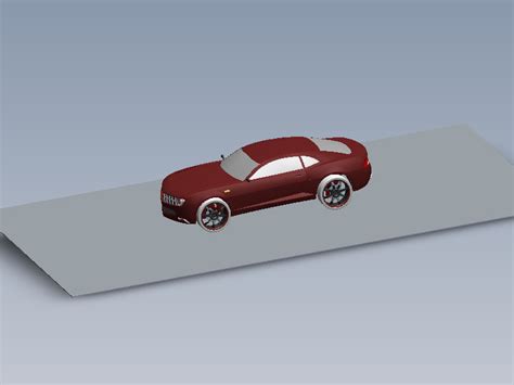 雪佛兰科迈罗 SOLIDWORKS 2012 模型图纸下载 懒石网