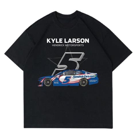 Jual KAOS VINTAGE NASCAR RUMBLE KYLE LARSON BLACK T SHIRT RACING CAR KAOS MOBIL BALAP NASCAR