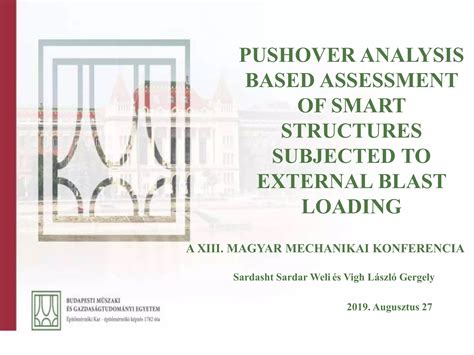 Pushover Analysis Based Assessment Of Smart Structures Subjected To
