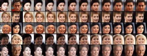 Interpolation In Latent Space Between Two Real Samples Shown In The