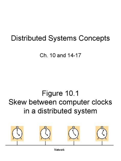 Distributed Systems Concepts Ch 10 And 14 17 Pdf Quality Of Service Sequence