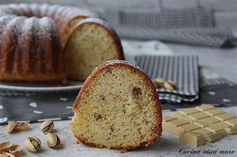 Ciambella Cioccolato Bianco E Pistacchio