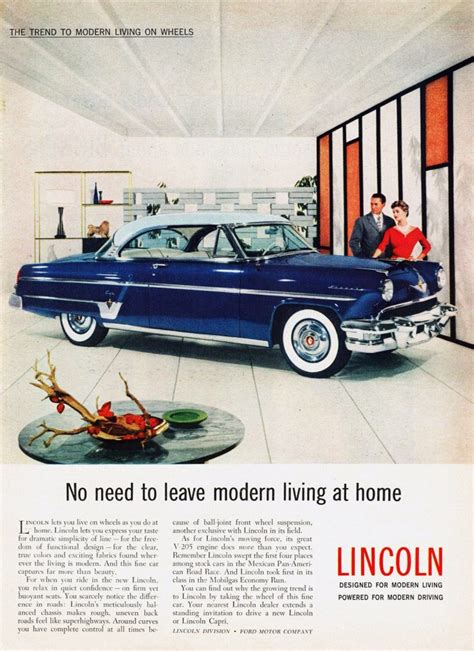 Luxury Madness A Gallery Of Classic Lincoln Ads The Daily Drive