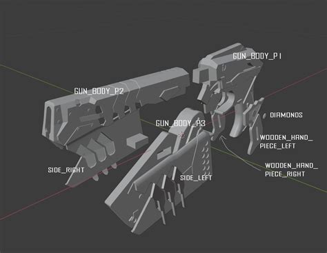 Psycho Pass Lethal Eliminator 3d Model 3d Printable Cgtrader