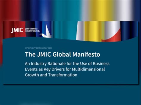 Joint Meetings Industry Council Releases Updated Global Manifesto Ifes