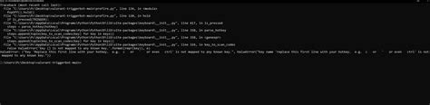 Traceback Issue 1 Alt Space C Valorant Triggerbot GitHub