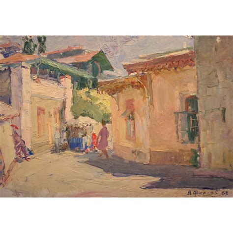 Купить картину Солнечные улочки в Москве от художника Фирсов Алексей