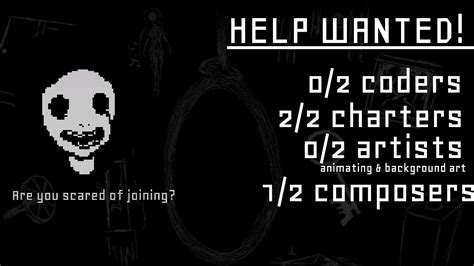 i need some people for my upcoming fnf mod based on the indie horror