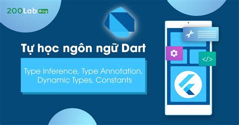 Tự Học Ngôn Ngữ Dart Type Inference Type Annotation Dynamic Types