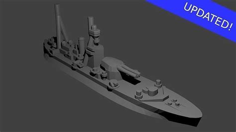 British Roberts Class Monitor Warship 3d Model 3d Printable Cgtrader