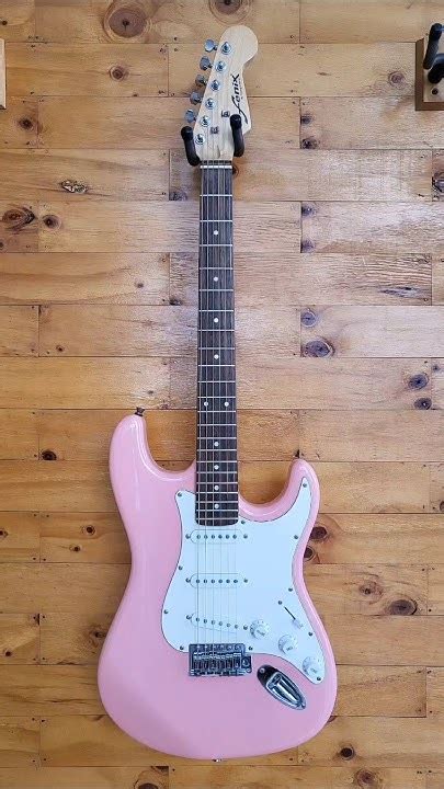 영창 피닉스 스트렛 일렉기타 14만원 중고일렉기타 Fenix 핑크색 가성비 로즈우드지판 싱싱싱 Guitar 평택