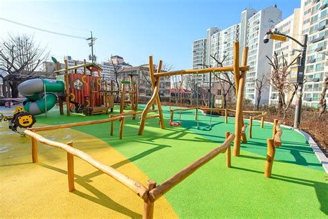 양천구 어린이 놀이터 3개소 친환경 목재놀이터로 새단장