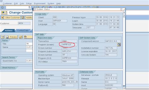SAP TECH Searching EXIT Using SMOD Transaction Code