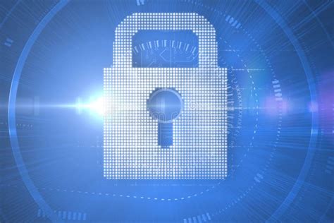 Lock Graphic Interface Security Icon On White Background Simple Element Illustration From