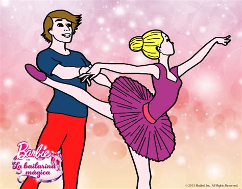 Dibujo De Barbie Bailando Ballet Pintado Por En El Día 06