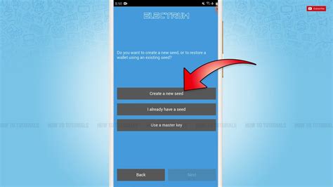 How To Create Set Up Electrum Wallet Electrum Bitcoin Wallet App Sign Up Help YouTube
