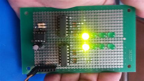 2 Digit Green Binary Counter 10 Steps With Pictures Instructables