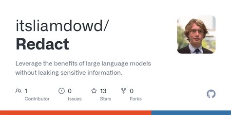 Github Itsliamdowdredact Leverage The Benefits Of Large Language