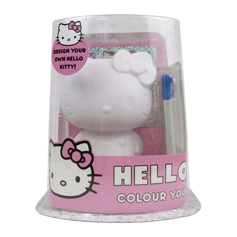 Hello Kitty Colour Your Own Figure Set Kmart