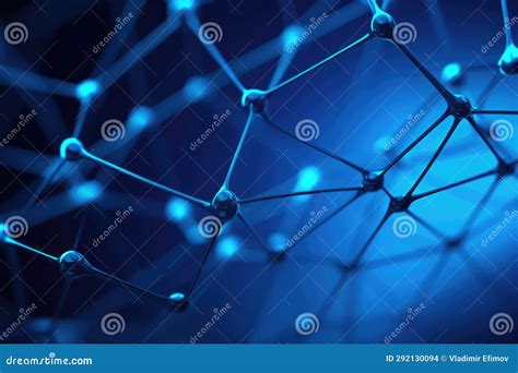 An Intricate Representation Of A Molecular Network Composed Of Numerous Interconnected Cells And