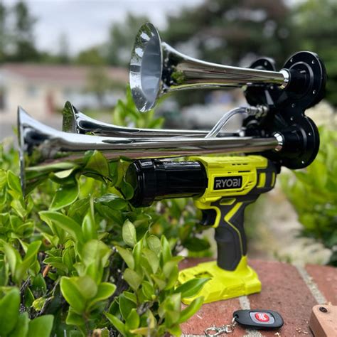 Powerful Ryobi Train Horn Gun Quad Air Horn Bosshorn Bosshorn
