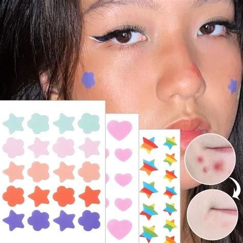 New Star Pimple Patch Stickers Dazzling Colorful Face Care Acne Removal