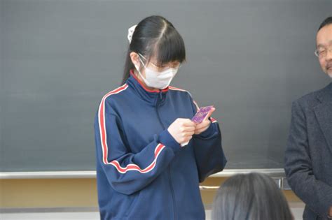 スクールカウンセラーの先生と 野付中学校 別海町立小中学校幼稚園ブログ